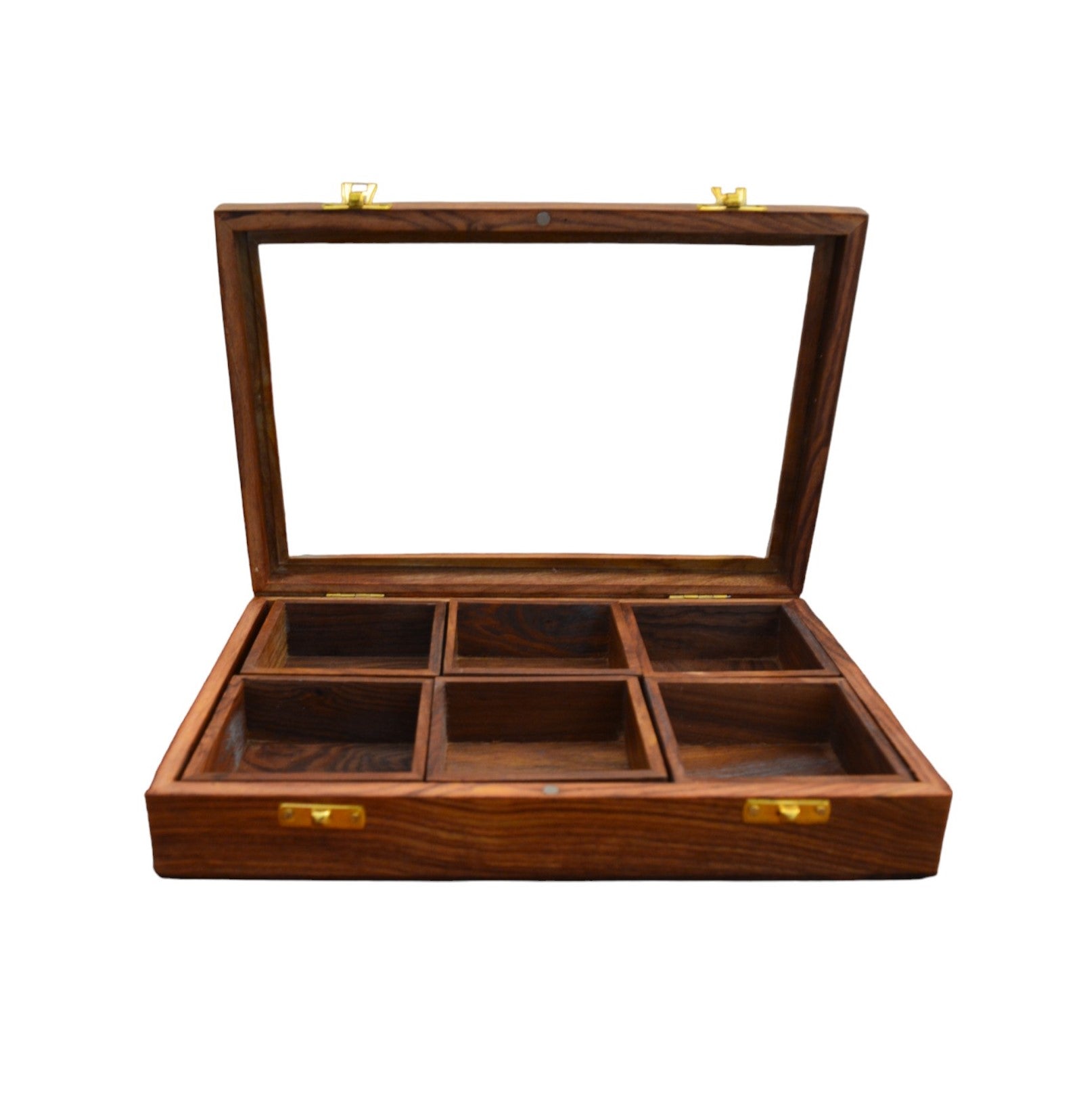 Sheesham Wood Multipurpose Wooden Box for Kitchen and Table | 6 compar ...